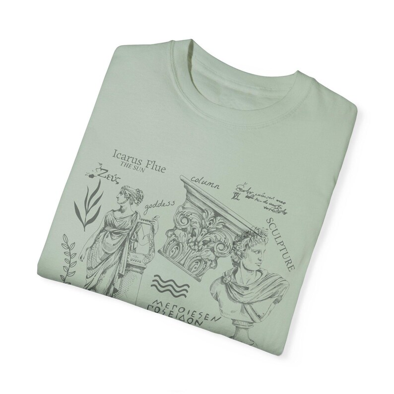 Greek Mythology T-shirt, Greek Gods, Greek Apparel, Goth Apparel ...