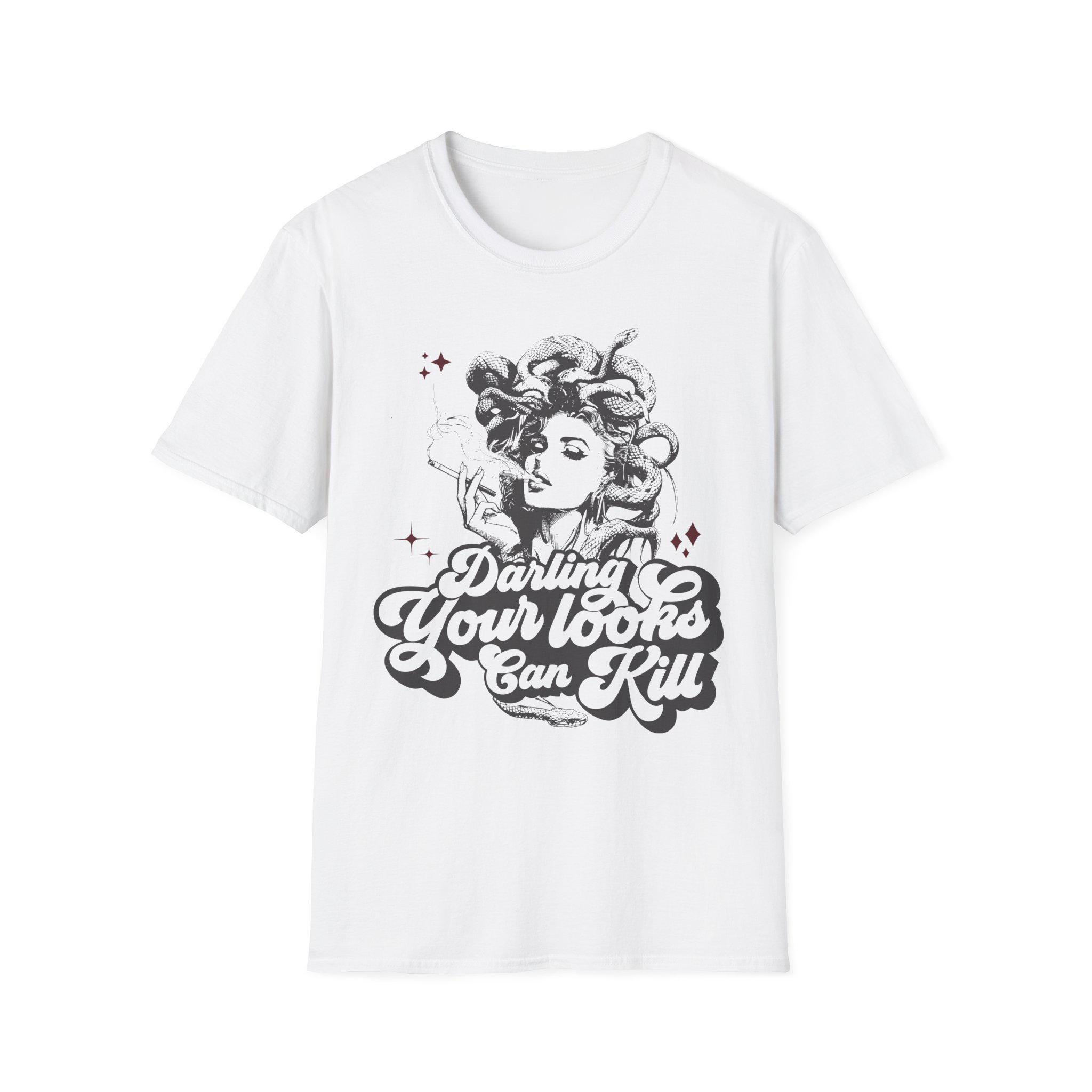 Medusa Shirt Greek Mythology Statue Greek Gods Ancient Greek Goth ...