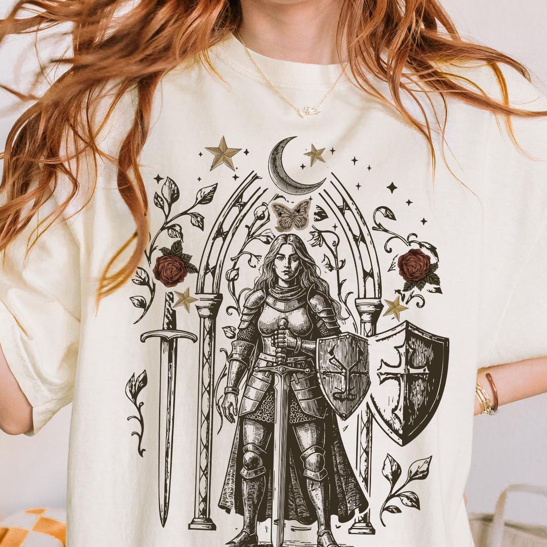 Female Armor Knight Shirt Armor Castlecore Medieval Sweatshirt Renfaire ...
