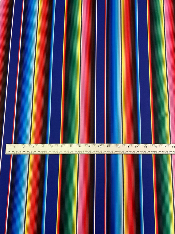 Sarape Print Fabric by the Yard 60 X 36 Poplin - Etsy