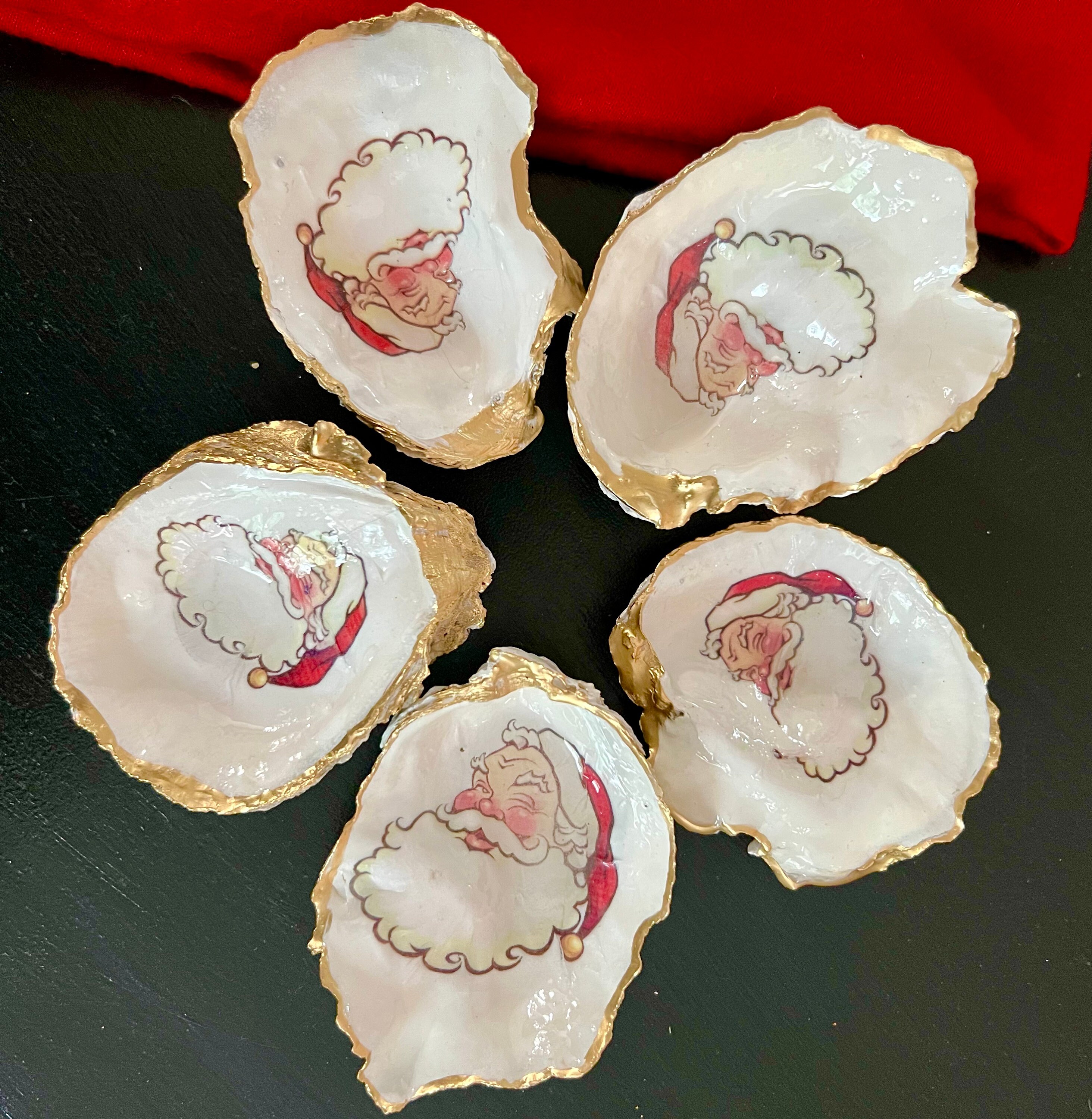 Oyster Shell Christmas Ornaments - Etsy