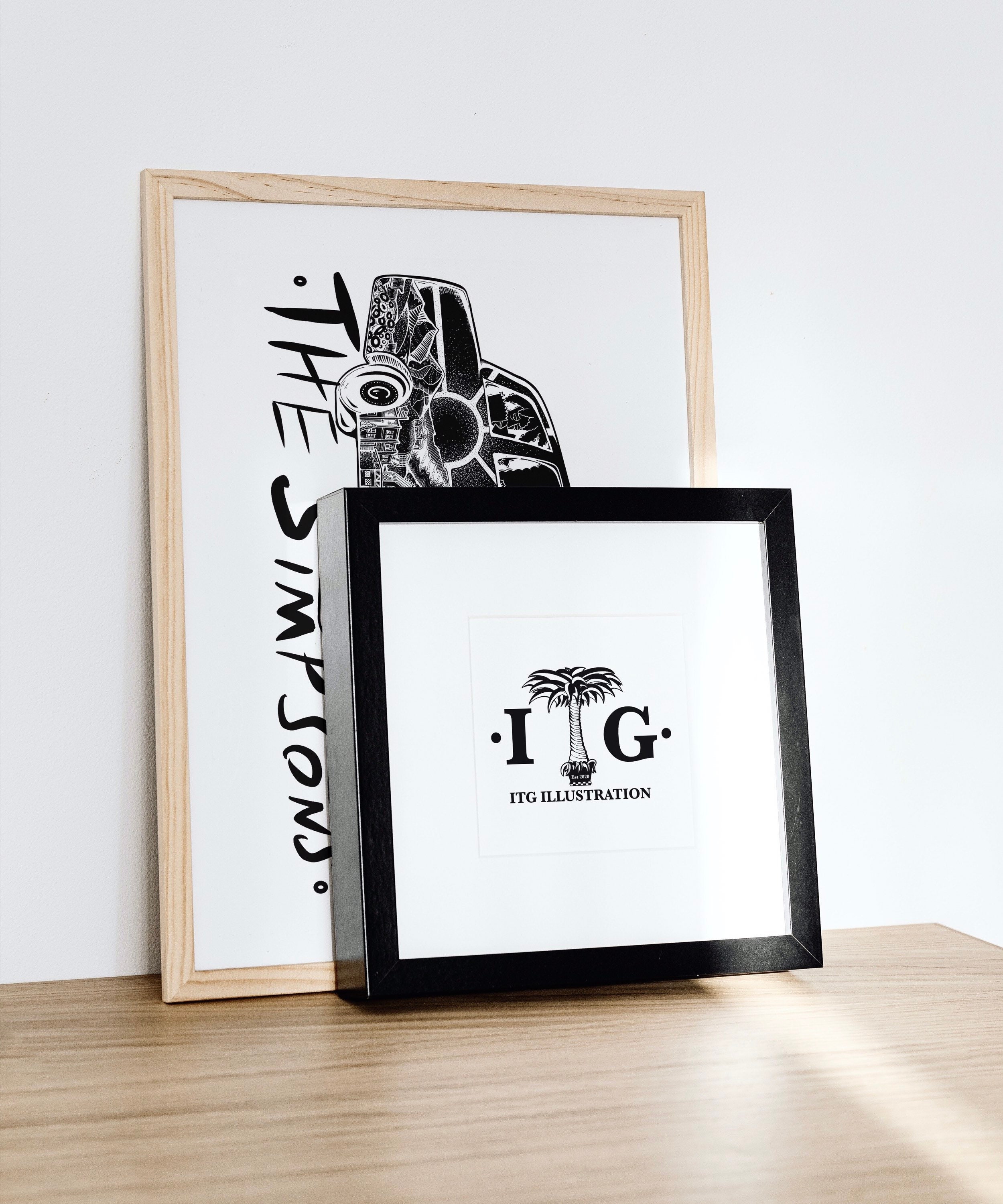 THE SIMPSONS “welcome to Springfield” A4 Poster Print - Etsy