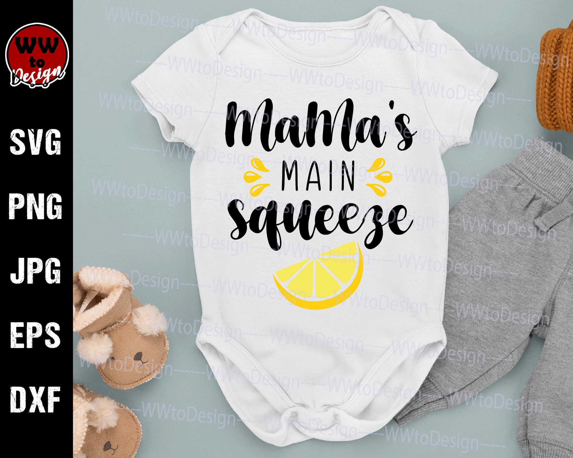 Mama's Main Squeeze SVG Lemon Summer Spring Mama Svg - Etsy UK