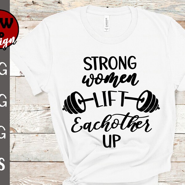 Strong Women Lift Eachother up Svg - Etsy