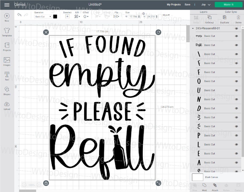 If Found Empty Please Refill Svg Wine Glass Svg Funny | Etsy