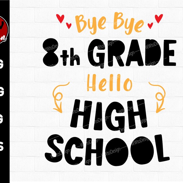 Eight Grade Graduation - Etsy