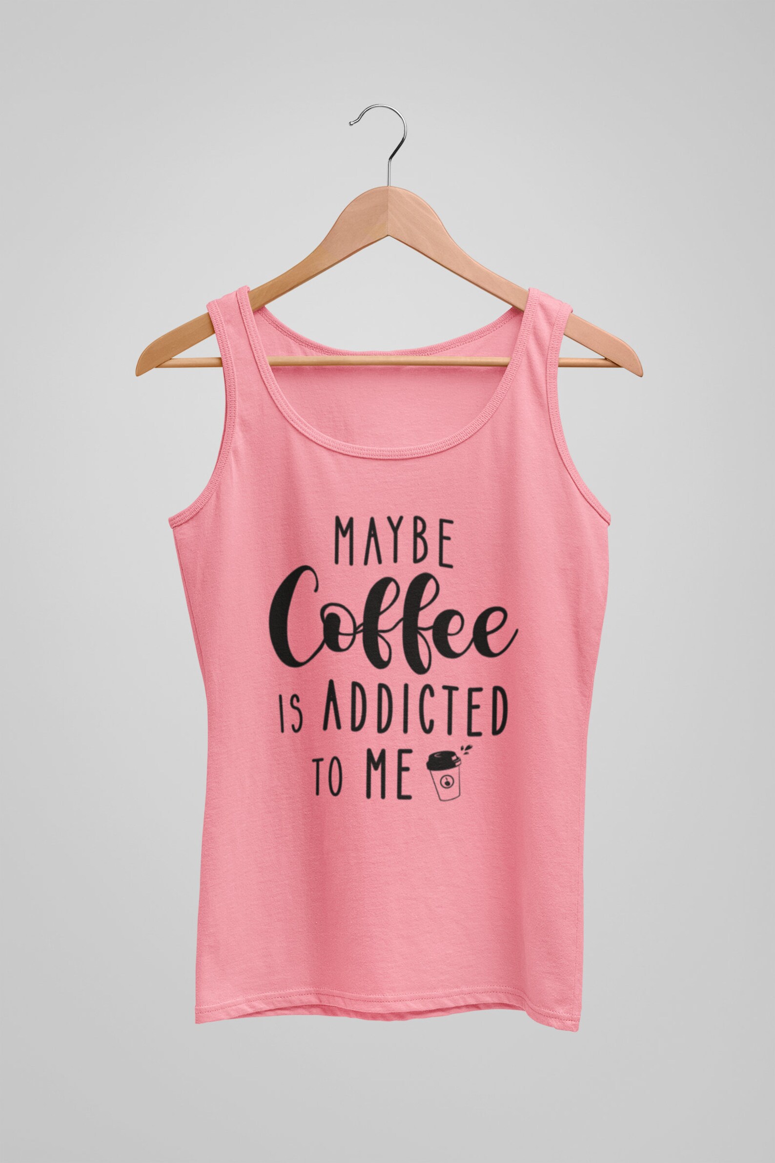 Maybe Coffee is Addicted to Me SVG Funny Coffee Svg Coffee - Etsy