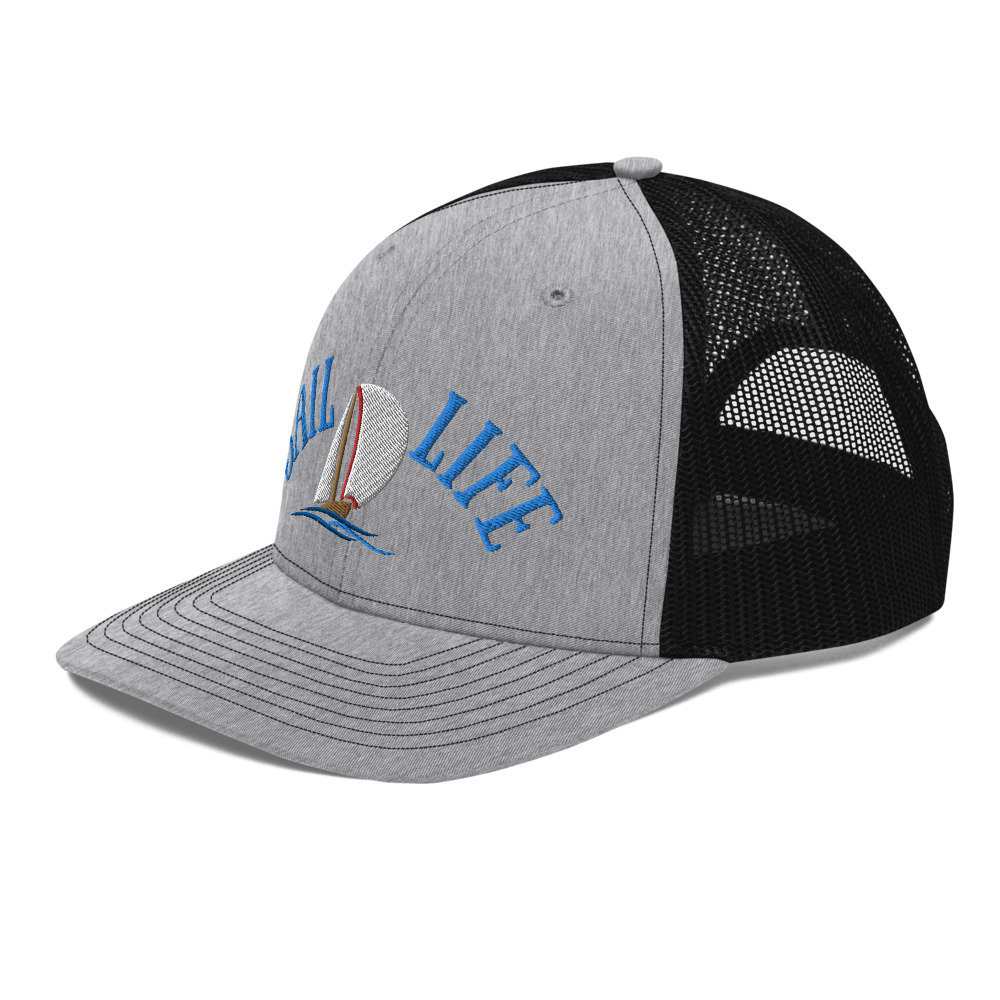 Sail Life Trucker Cap Sailing Baseball Cap - Etsy