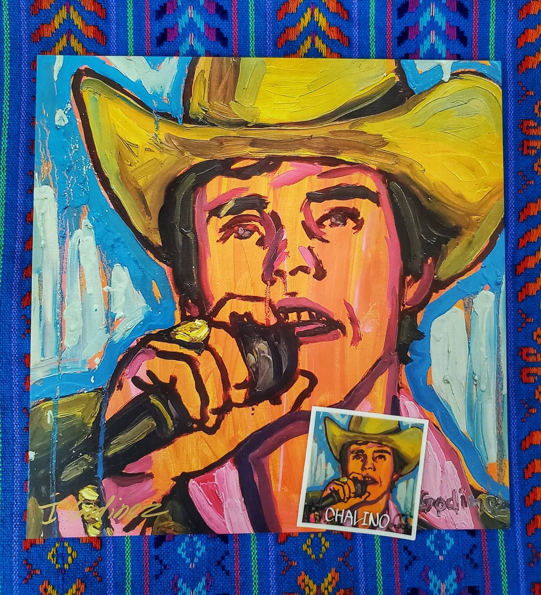 Chalino Sanchez Print Chalino Sanchez Art Mexican Art Chicano Art - Etsy