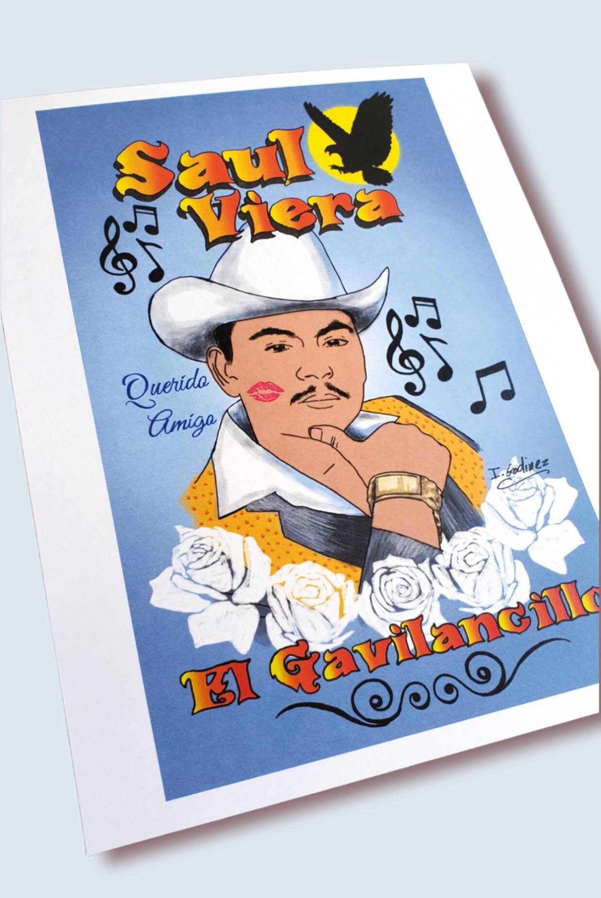 Saul Viera El Gavilancillo El Gavilancillo Corridos - Etsy