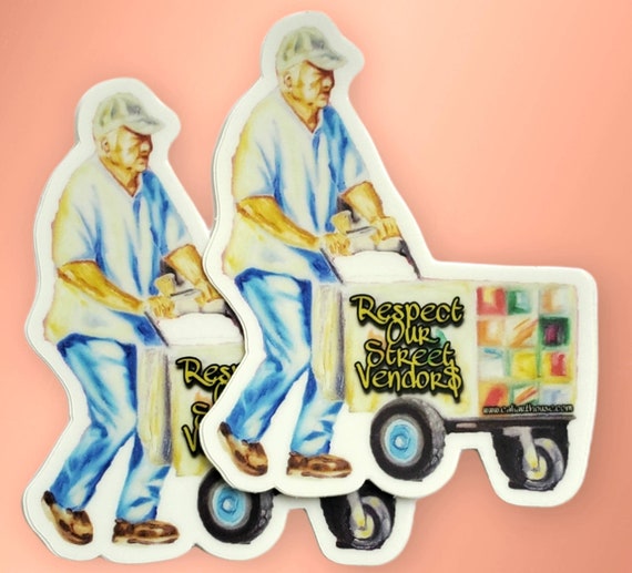 El Paletero Sticker Street Vendor Sticker El Paletero | Etsy