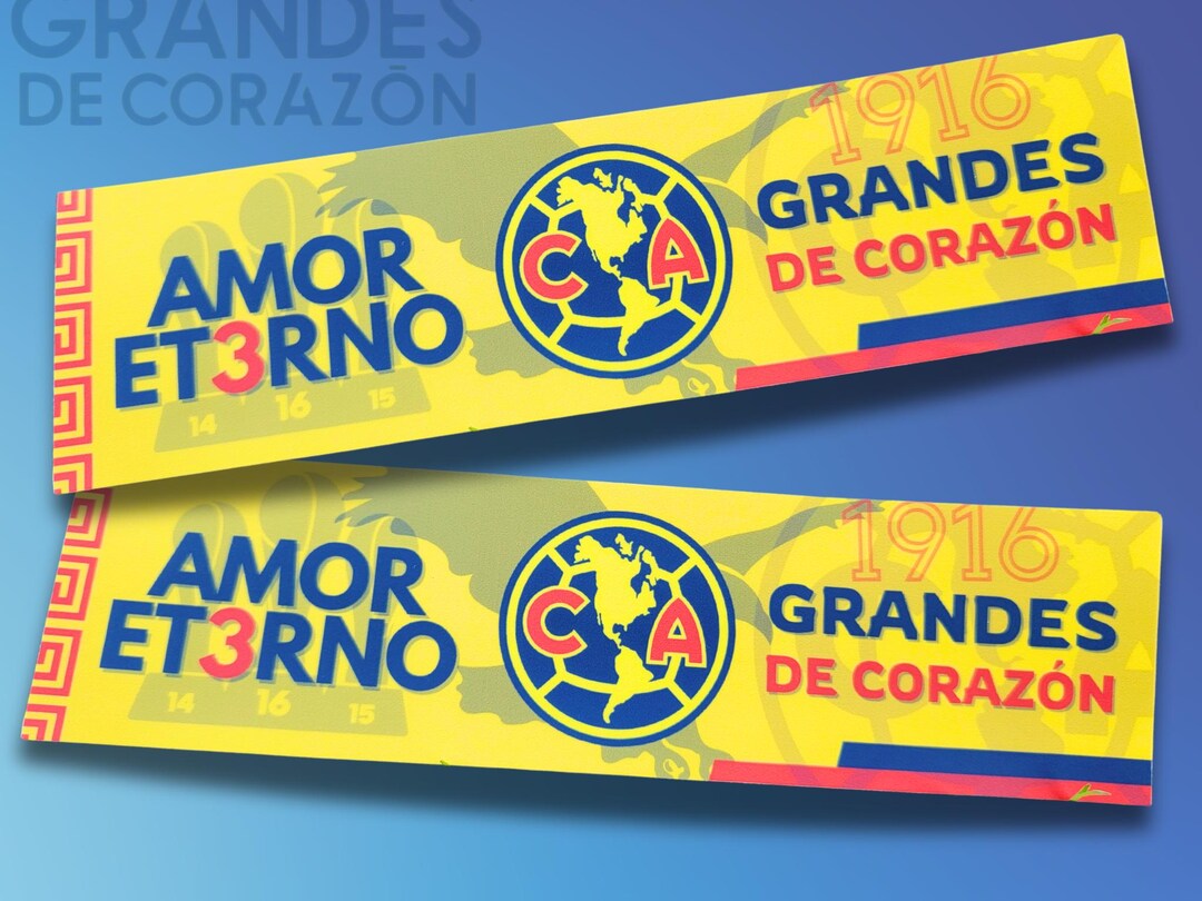 Club América Bumper Sticker - Club América Sticker Decal - Etsy
