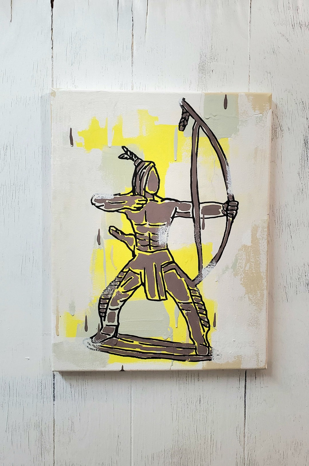 Indian Native American Toy Still Life Painting - Etsy