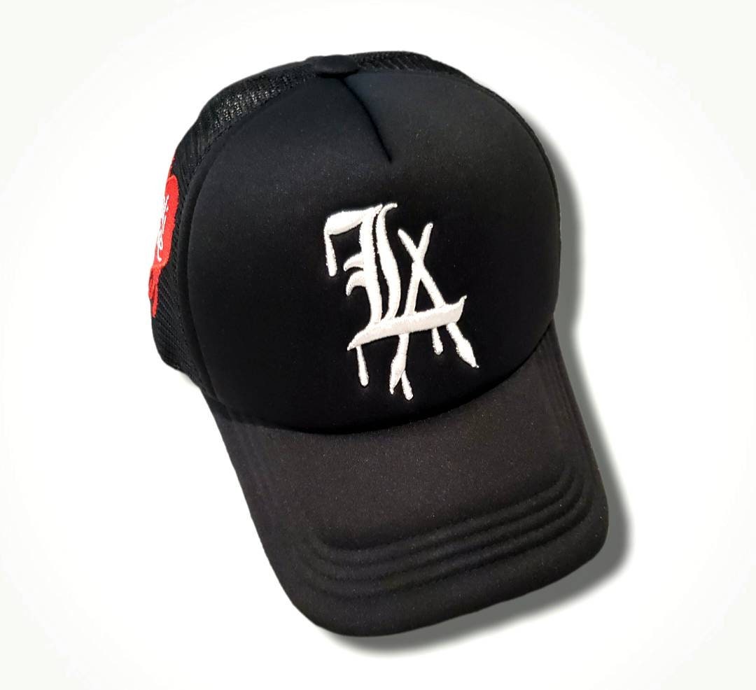 LA Trucker Cap Los Angeles Cap LA Logo Trucker Hat - Etsy