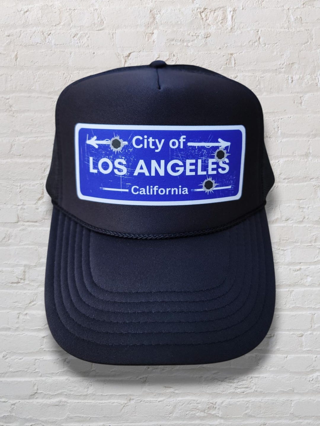 City of Los Angeles Hat - Los Angeles Trucker Snapback Hat - Etsy