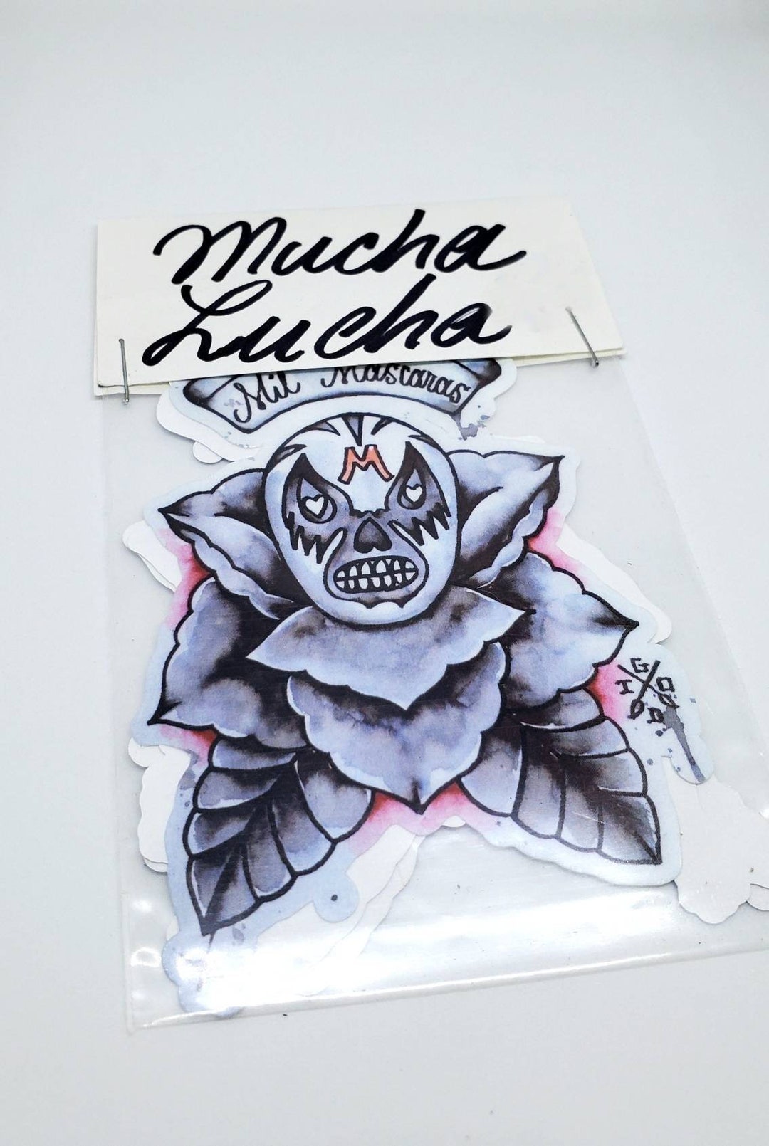 Luchadores Stickers Lucha Libre Stickers El Santo Sticker Blue Demon ...