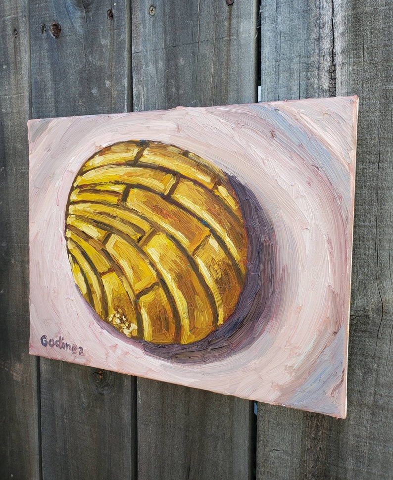 Concha Painting - Concha Pan Dulce - Mexican Bread - Mexican Art ...