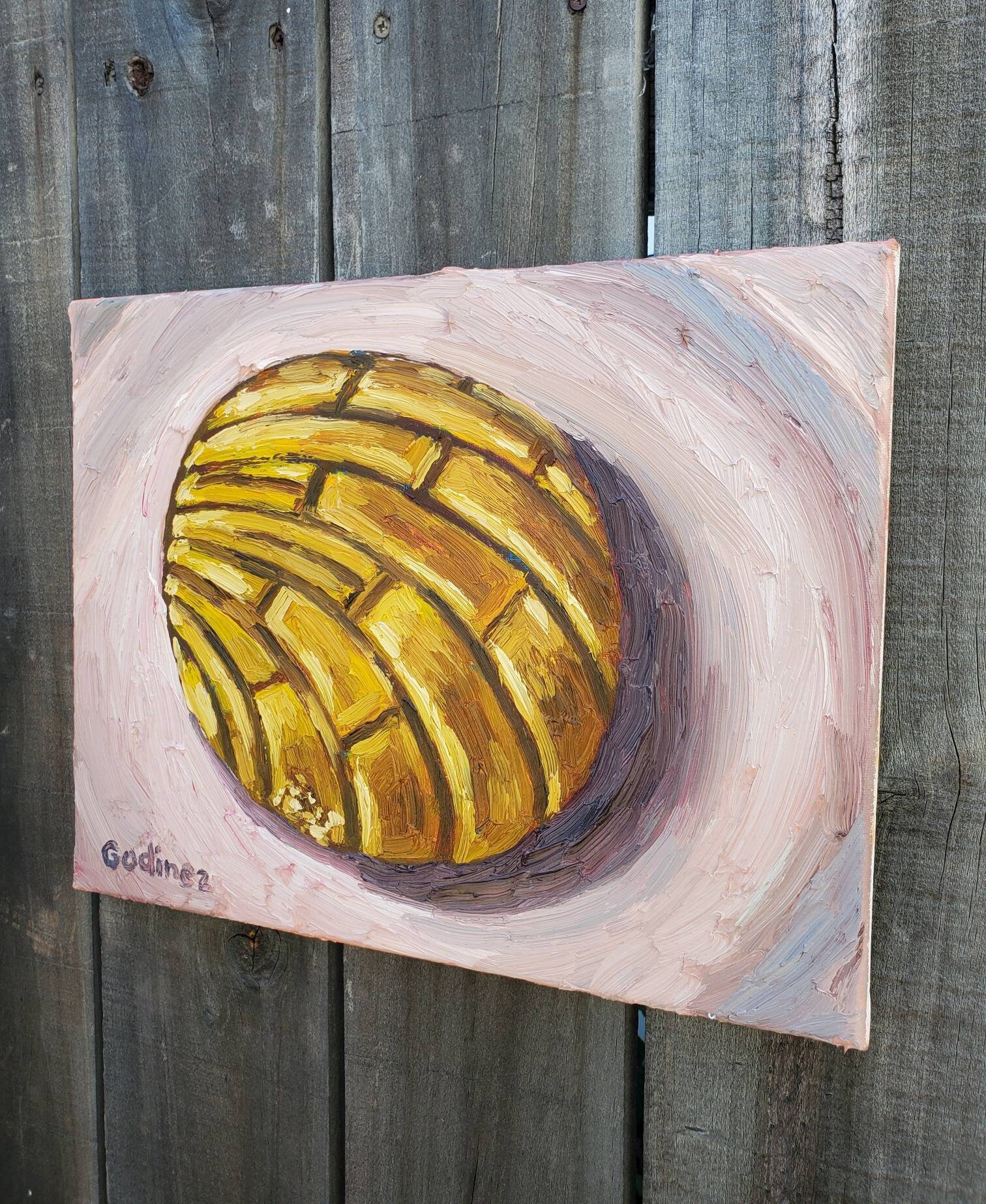 Concha Painting - Concha Pan Dulce - Mexican Bread - Mexican Art ...