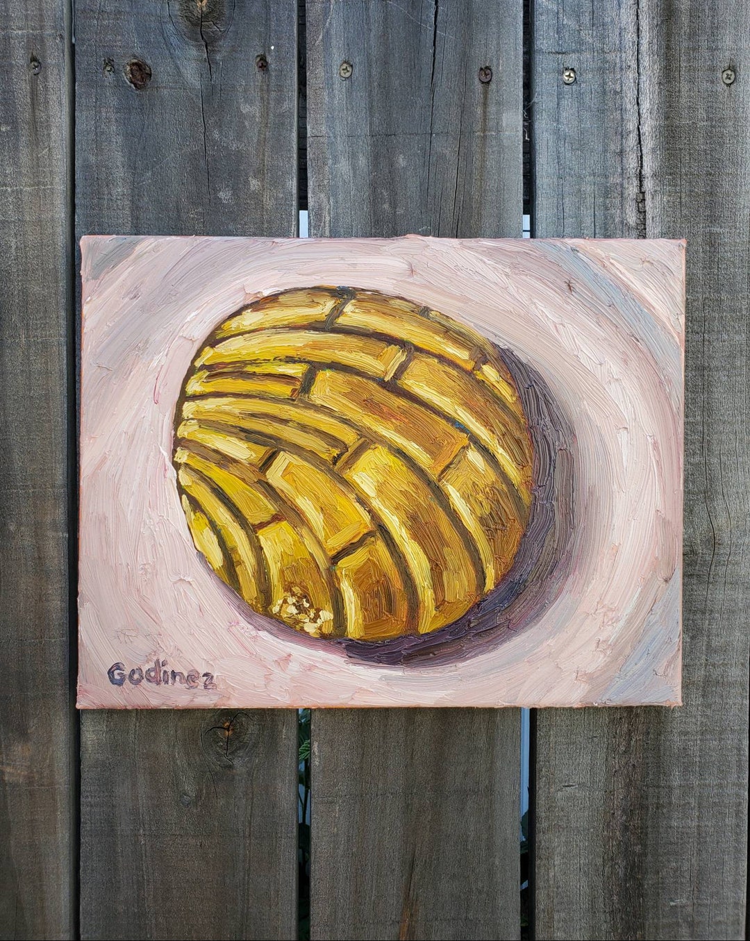 Concha Painting - Concha Pan Dulce - Mexican Bread - Mexican Art ...