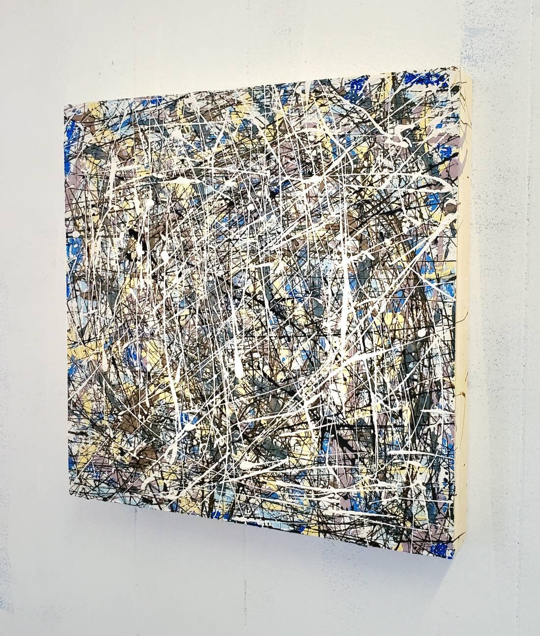 Action Painting Splash Art Action Abstract Painting Modern - Etsy