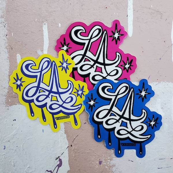 Los Angeles Sticker - Etsy