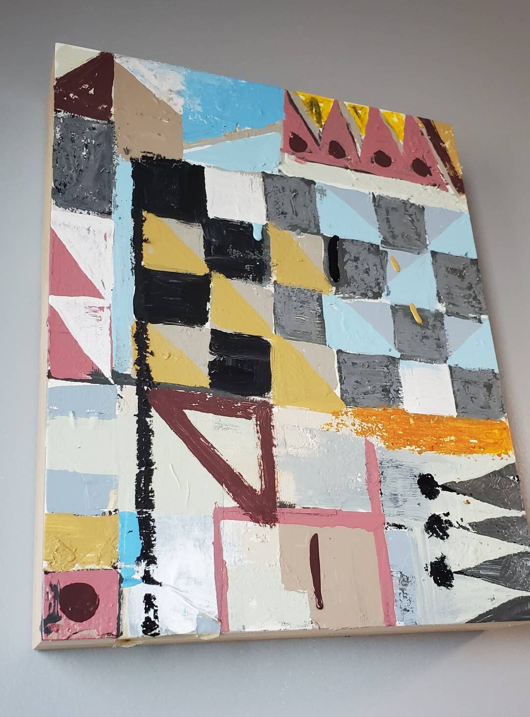 Geometric Art Abstract Painting Modern Art Contemporary Art Abstract ...