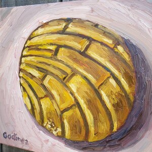 Concha Painting - Concha Pan Dulce - Mexican Bread - Mexican Art ...