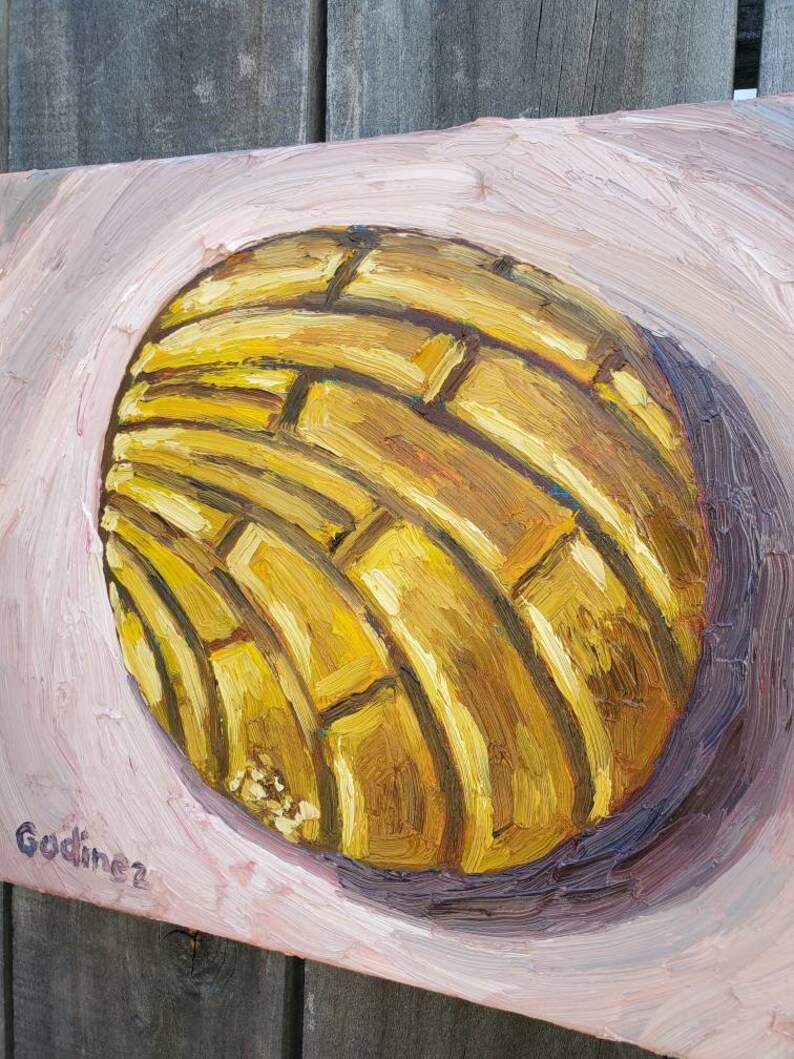 Concha Painting - Concha Pan Dulce - Mexican Bread - Mexican Art ...