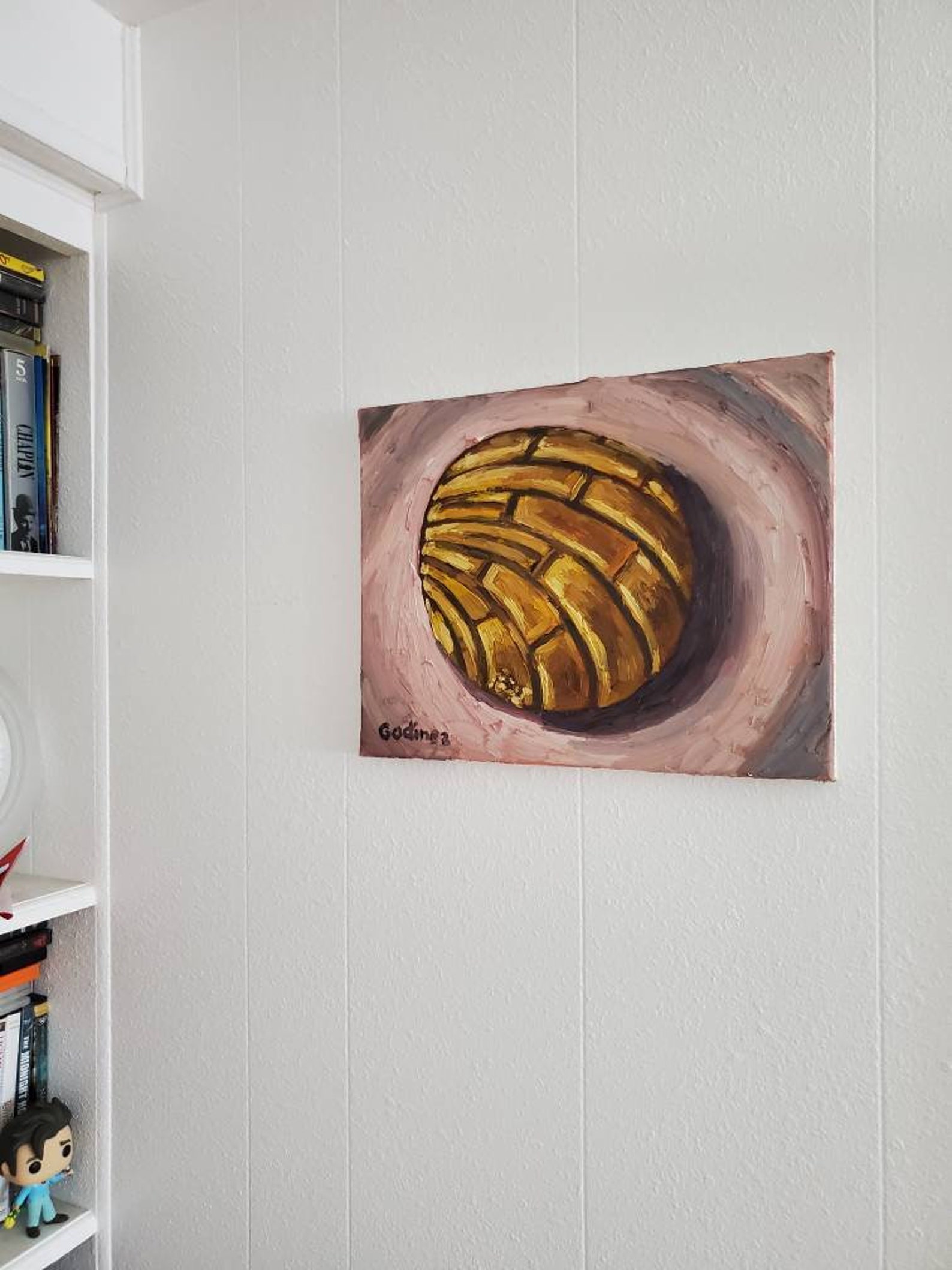 Concha Painting Concha Pan Dulce Mexican Bread Mexican | Etsy