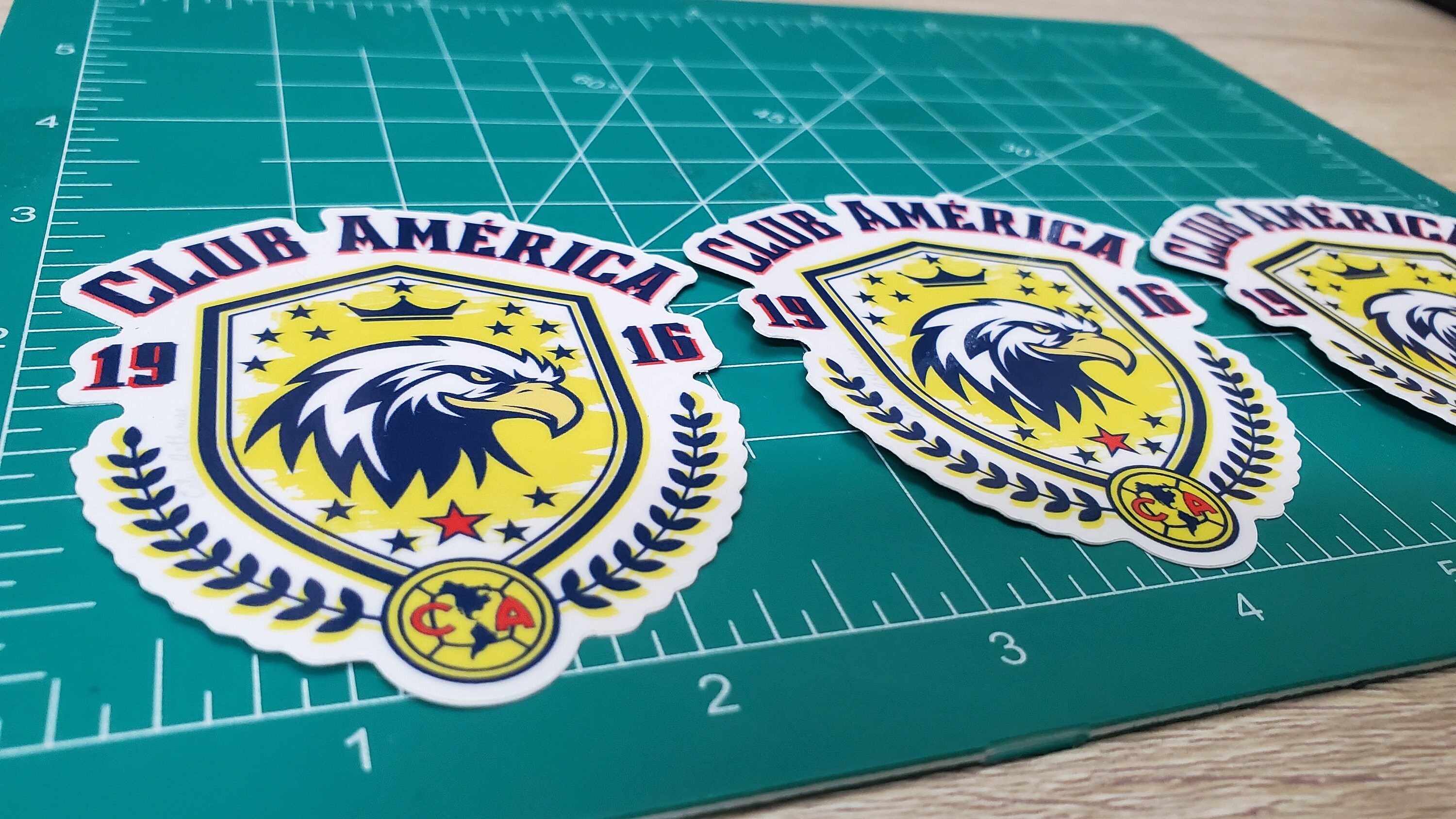 Club America - Stickers Set of 3 - Etsy