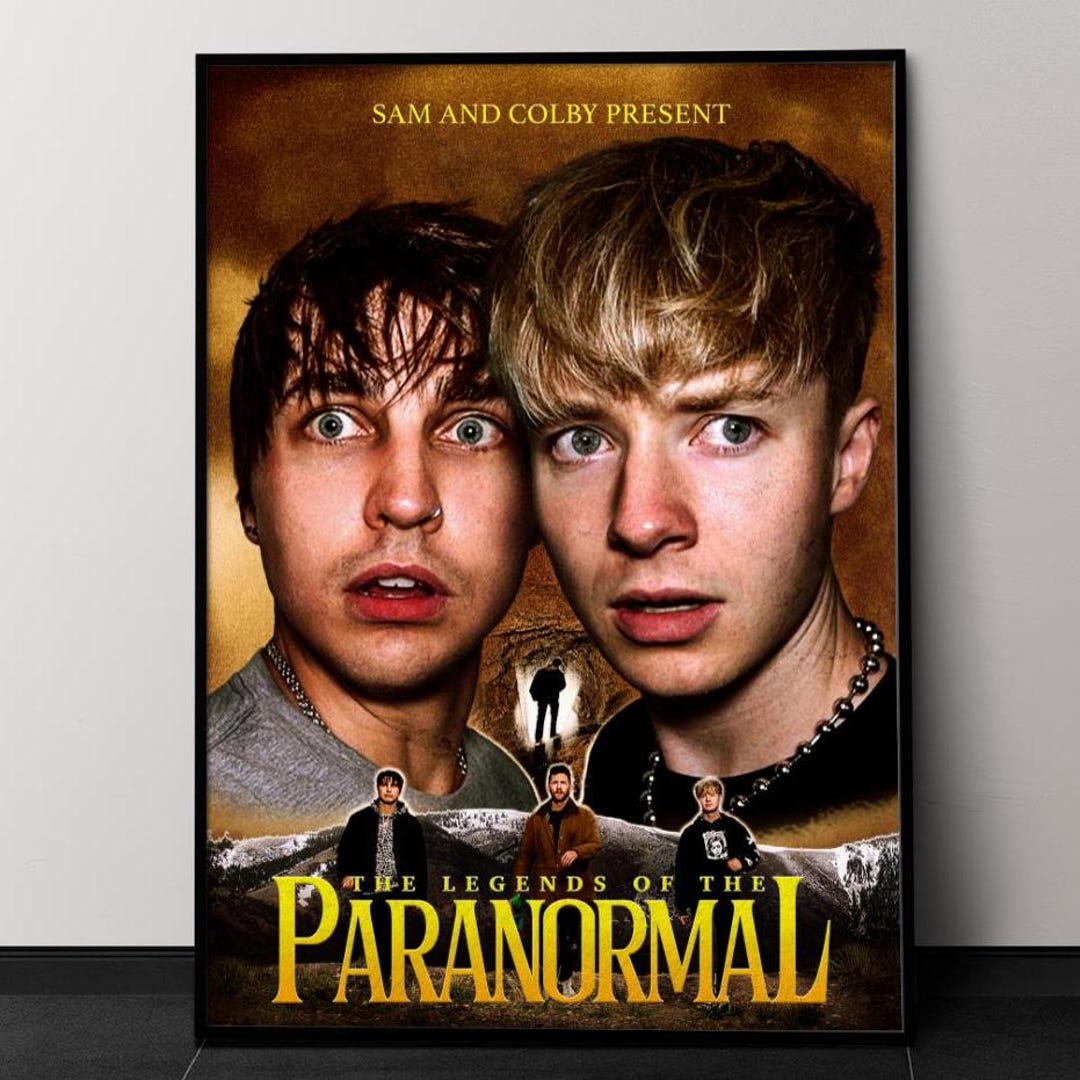 Stylish Sam and Colby Poster – Unique Decor for Any Room! - Etsy