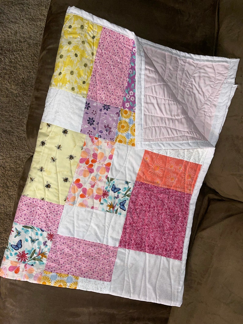 Handmade, Customizable Throw Quilt - Etsy