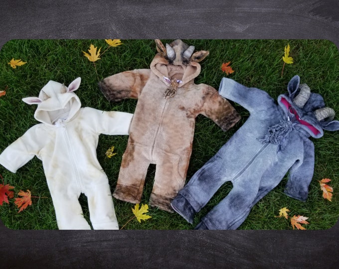 Three Billy Goats Gruff Costumes for Baby/toddlers - Etsy