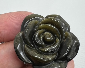 Rose Obsidian - Etsy