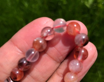Fire Quartz Bracelet - Etsy