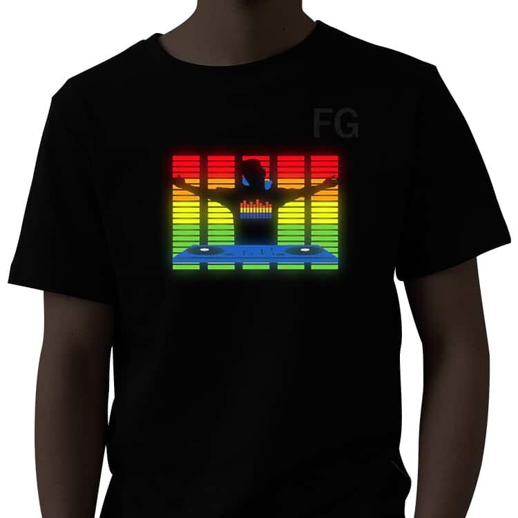 Led Sound Activated T Shirt - Etsy