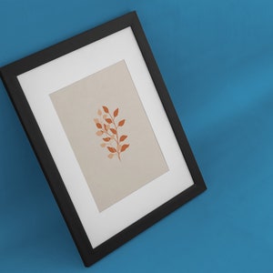 Boho Neutral Floral Wall Art — DIGITAL PRINT - Etsy