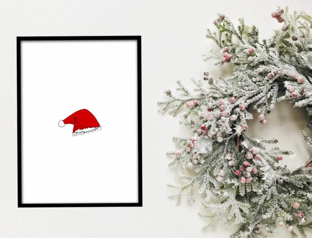 Santa Hat Digital Download - Etsy