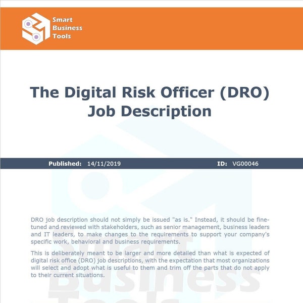 Job Description Template - Etsy