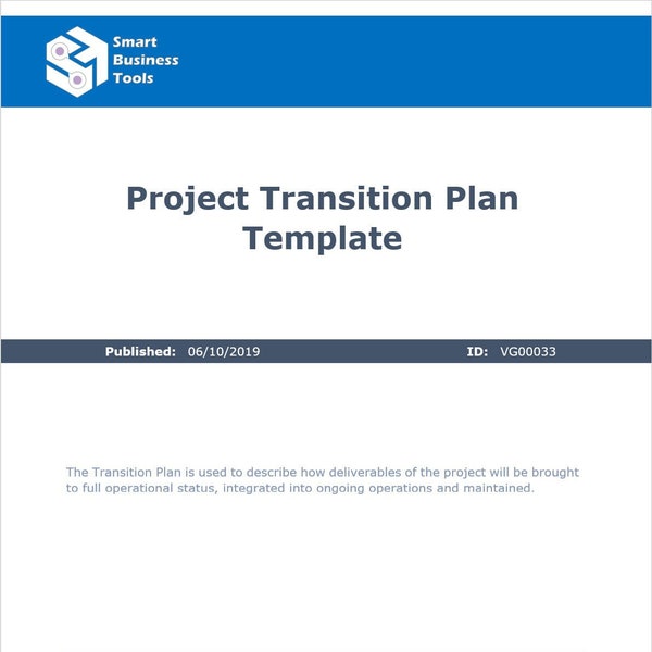 Integration Plan Template Etsy 4354