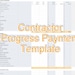 Contractor Progress Payment Template: Construction Payment Calculation ...
