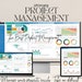 Custom Digital Project Planner Template Goodnotes iPad Project Tracker ...