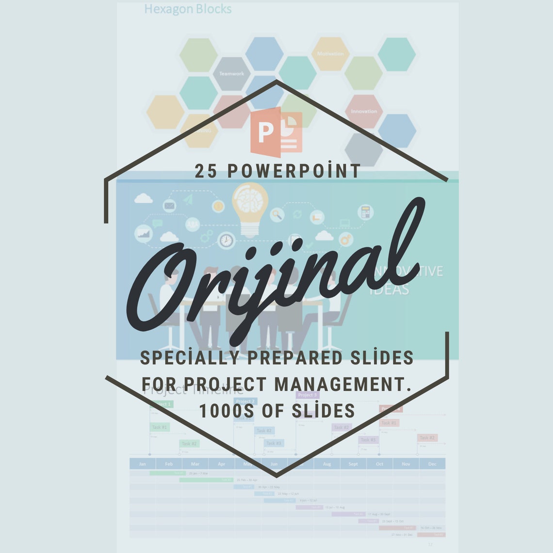 Project Management Template Kit: Gantt Charts, Swot Analysis, Risk ...