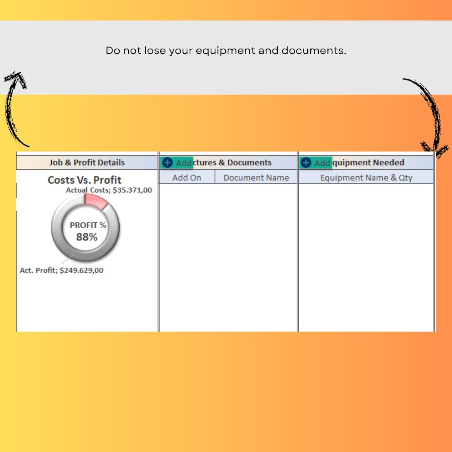 Construction Project Tracker | Excel Project Management Template ...