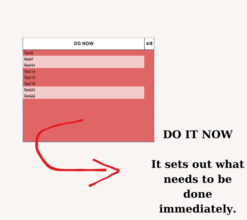 Decision Matrix: Task Priority Monitor, Your Decision Assistant Excel ...