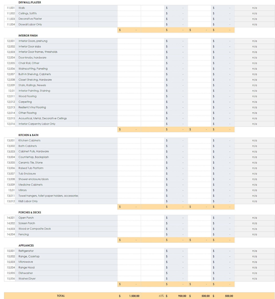 Contractor Progress Payment Template: Construction Payment Calculation ...