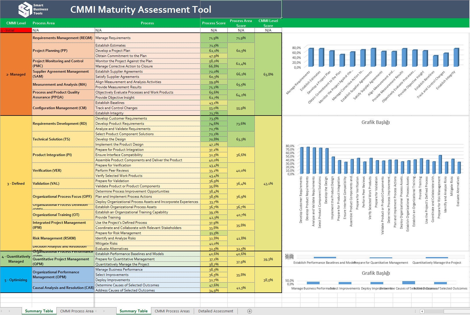 CMMI Maturity Assessment Tool - Etsy