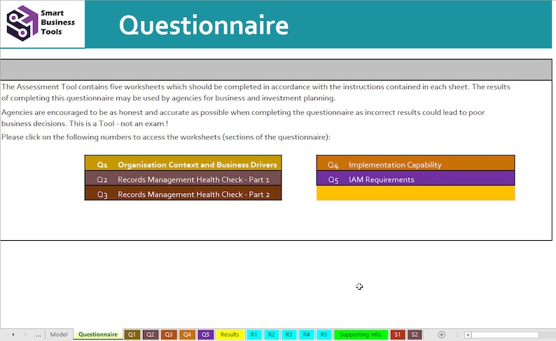 IAM Maturity Model & Assessment Tool: Advanced Gantt (XLSX) - Etsy