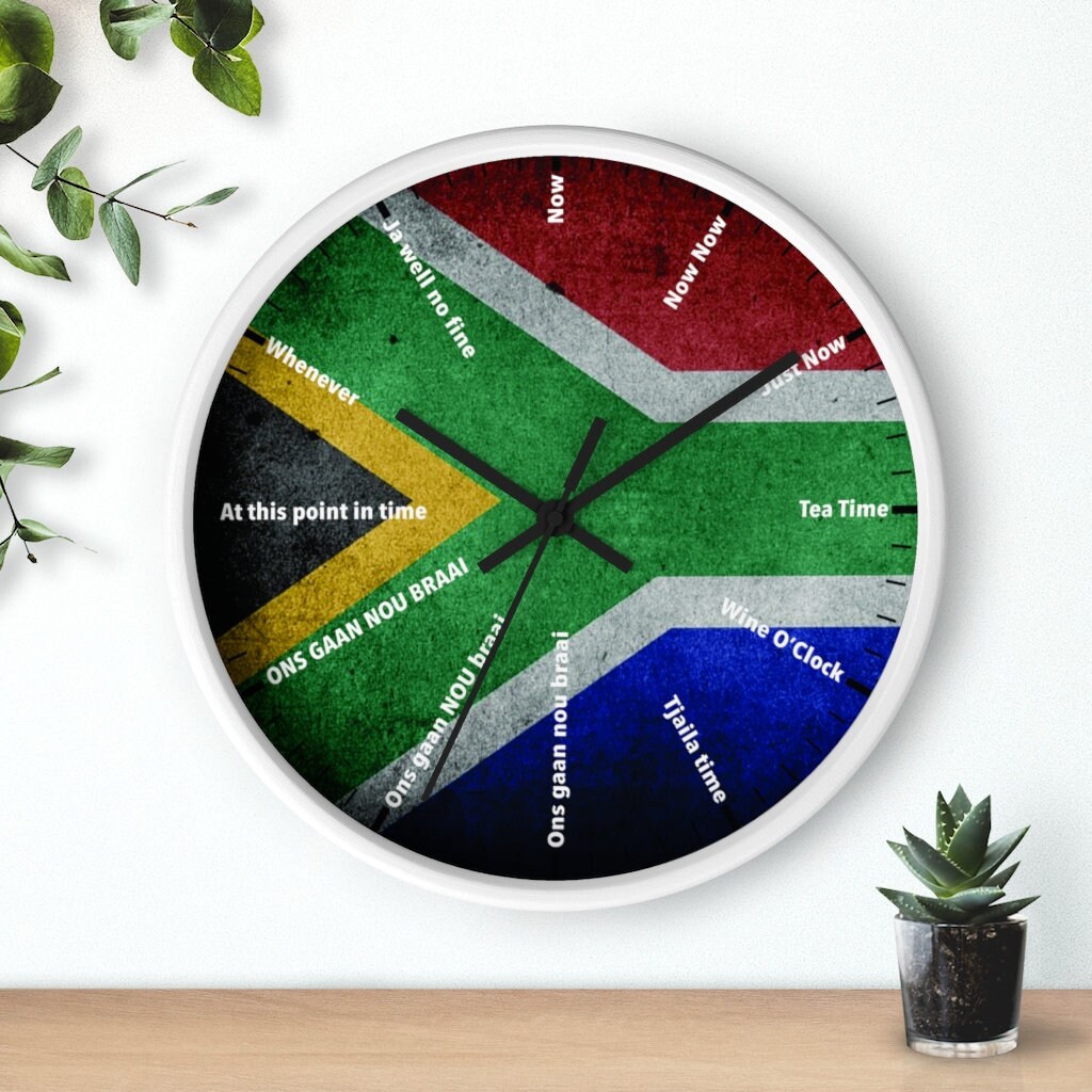 Africa Time Wall Clock - Etsy
