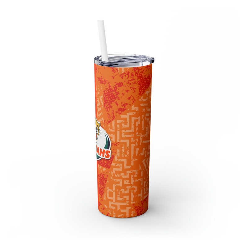 Cheetas Skinny Tumbler With Straw, 20oz - Etsy